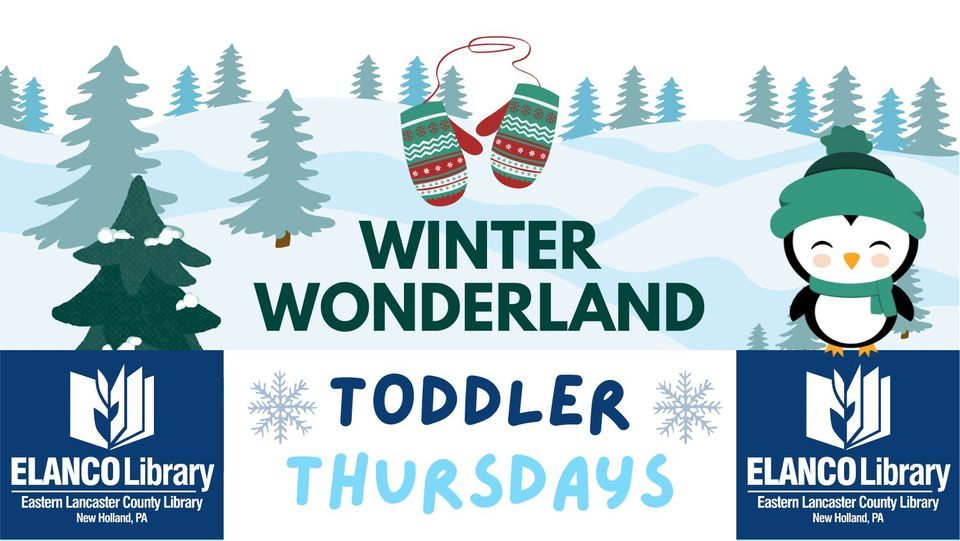 Toddler Thursdays - Winter Wonderland, Eastern Lancaster County Library ...