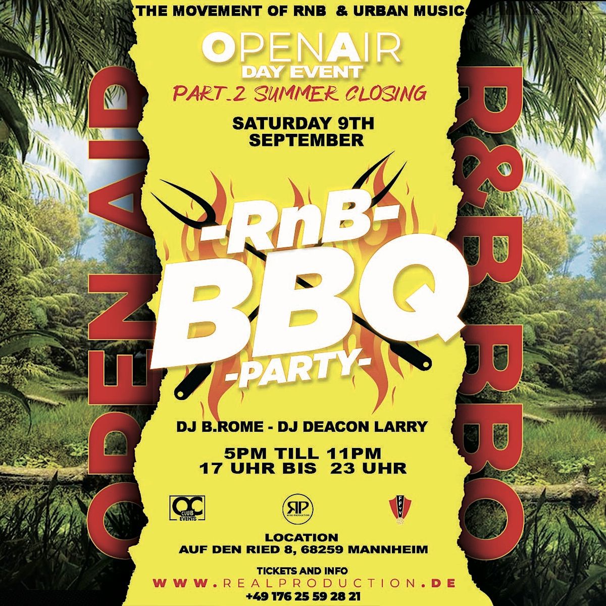 RNB BBQ PARTY OPEN AIR PART.2 SUMMER CLOSING - SATURDAY 9TH SEPTEMBER ...