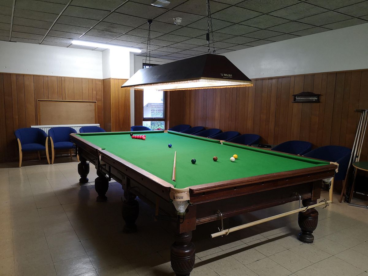 Castle Leazes - snooker room, Castle Leazes, Spital Tongues, 13 June ...