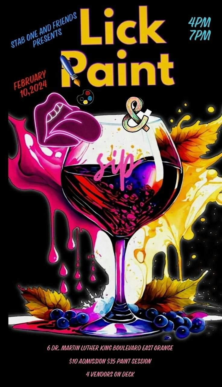 Stab One & Friends presents "Sip and Paint", 6 Dr Martin Luther King Jr ...