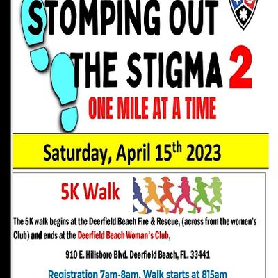Stomping Out The Stigma 2 One Mile At A Time, Woman's Club of Deerfield ...
