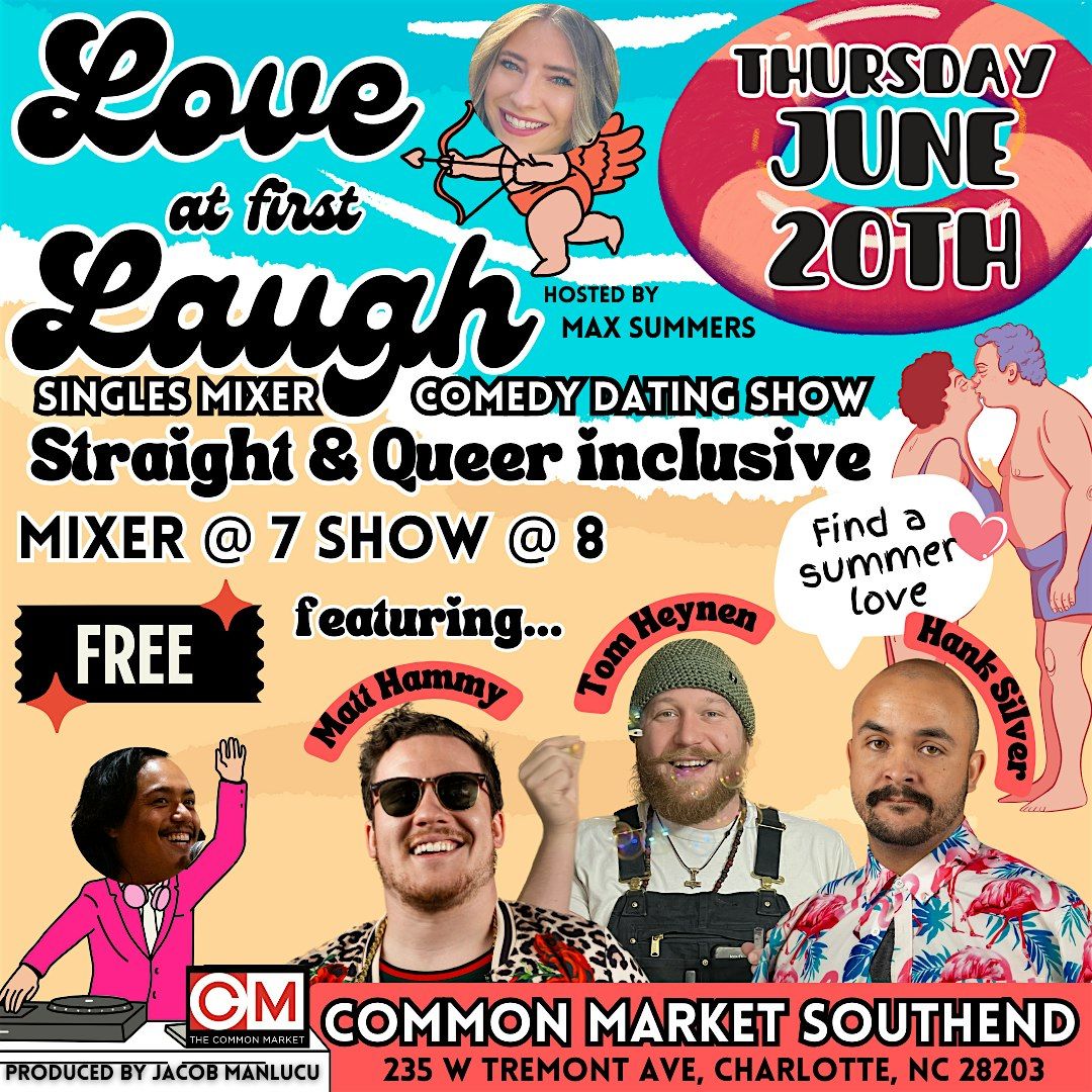 Love at First Laugh @ Common Market Southend- SINGLES MIXER + COMEDY ...