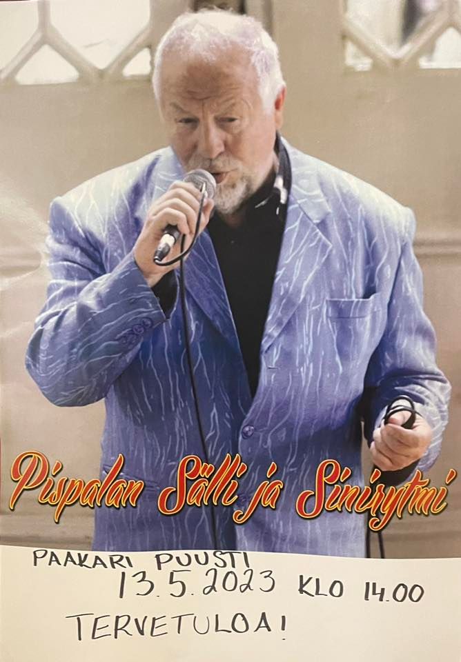 Pispalan Sälli ja Sinirytmi Äitienpäivä-konsertti, Paakari Puusti ...