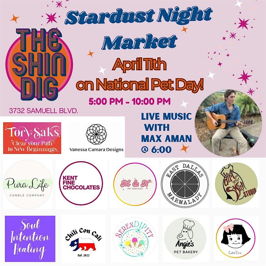 Stardust Night Market!, THE SHINDIG FOOD PARK, Dallas, 11 April 2024 ...