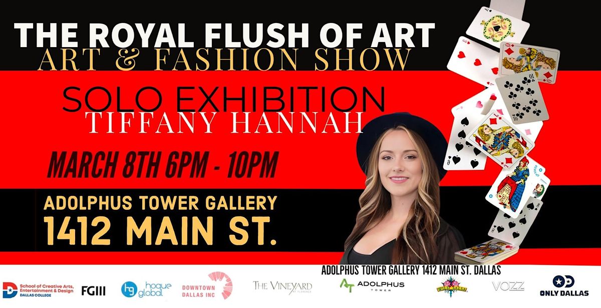 The Royal Flush of Art, Adolphus Tower Gallery, Main Street, Dallas, TX ...