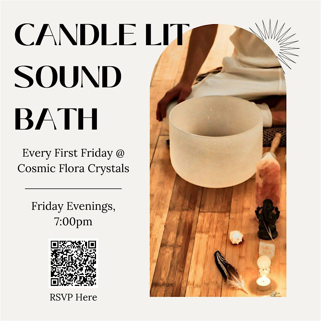 Candle Lit Sound Bath, Cosmic Flora Crystal Co., Moore, 7 June 2024 | AllEvents