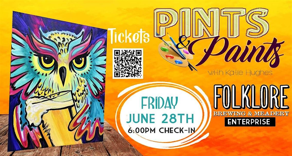 Pints & Paints Folklore Brewing Enterprise, Folklore Brewing Enterprise, 28 June 2024 | AllEvents.in