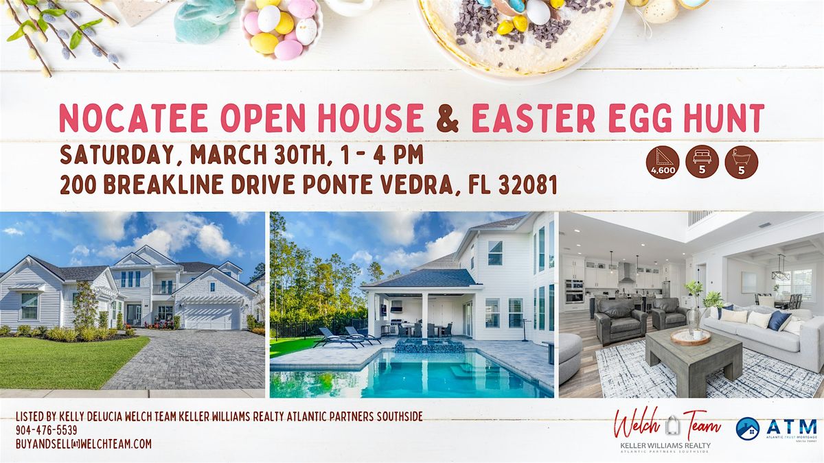 Nocatee Open House & Easter Egg Hunt, 200 Breakline Dr, Nocatee, 30 ...