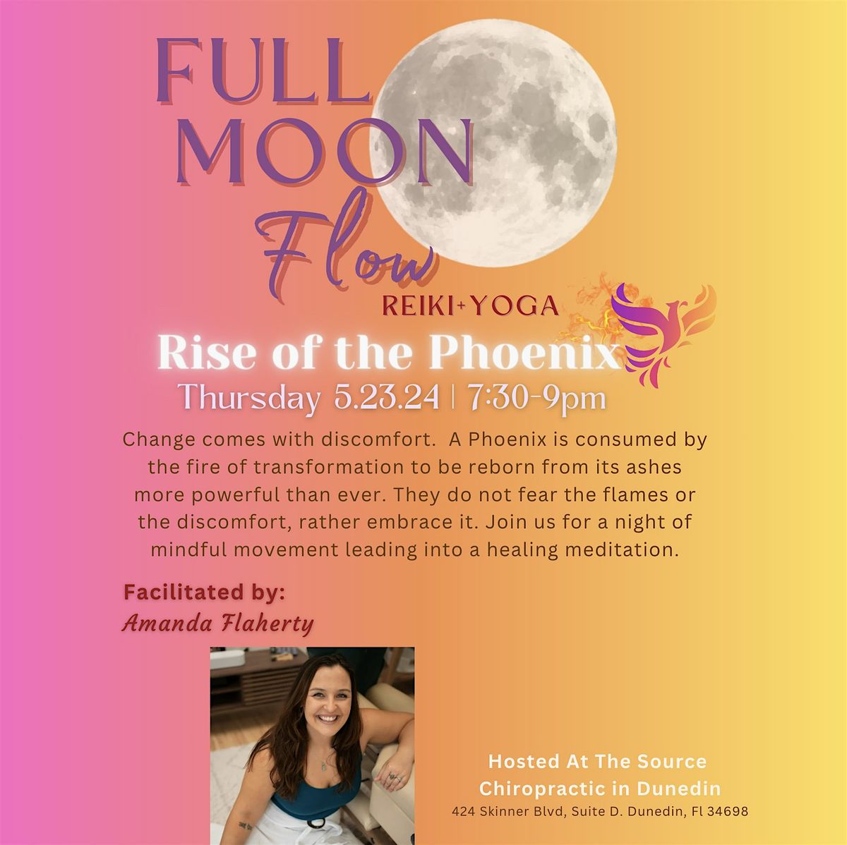 Reiki Night - Full Moon Flow, 424 Skinner Boulevard, Dunedin, FL, USA ...