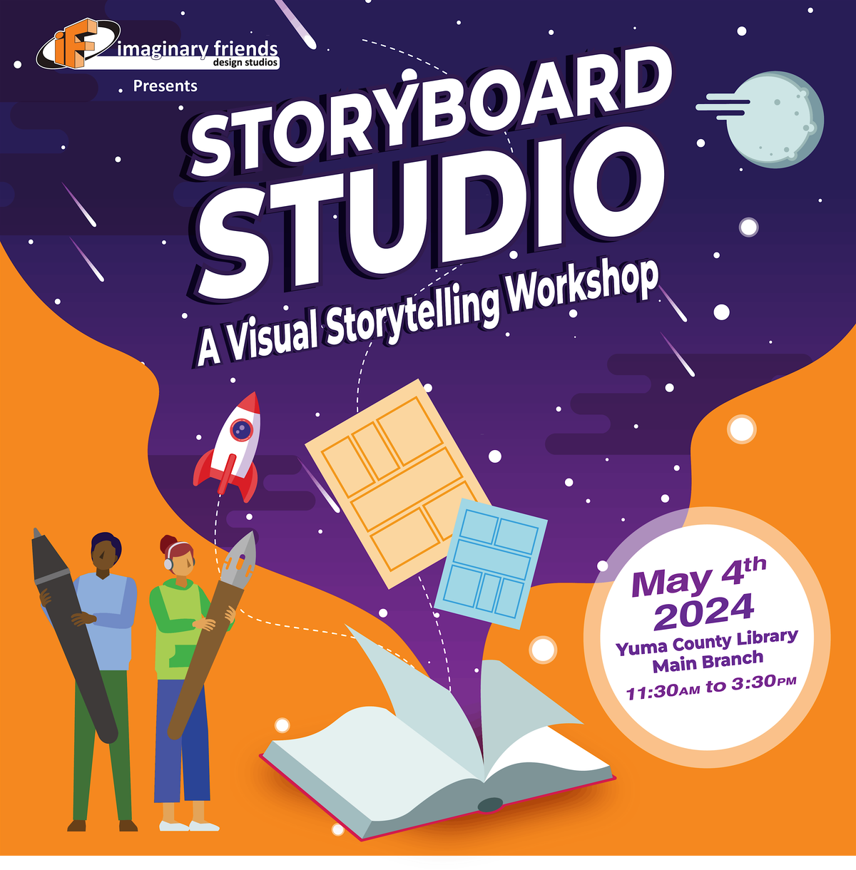 Storyboard Studio: A Visual Storytelling Workshop, Main Library - Yuma ...