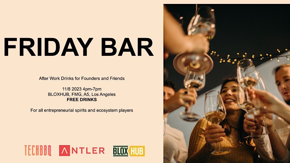 ANTLER//TECH-BBQ Friday Bar, BLOXHUB, FMG, Frederiksholms Kanal 30, A5 ...