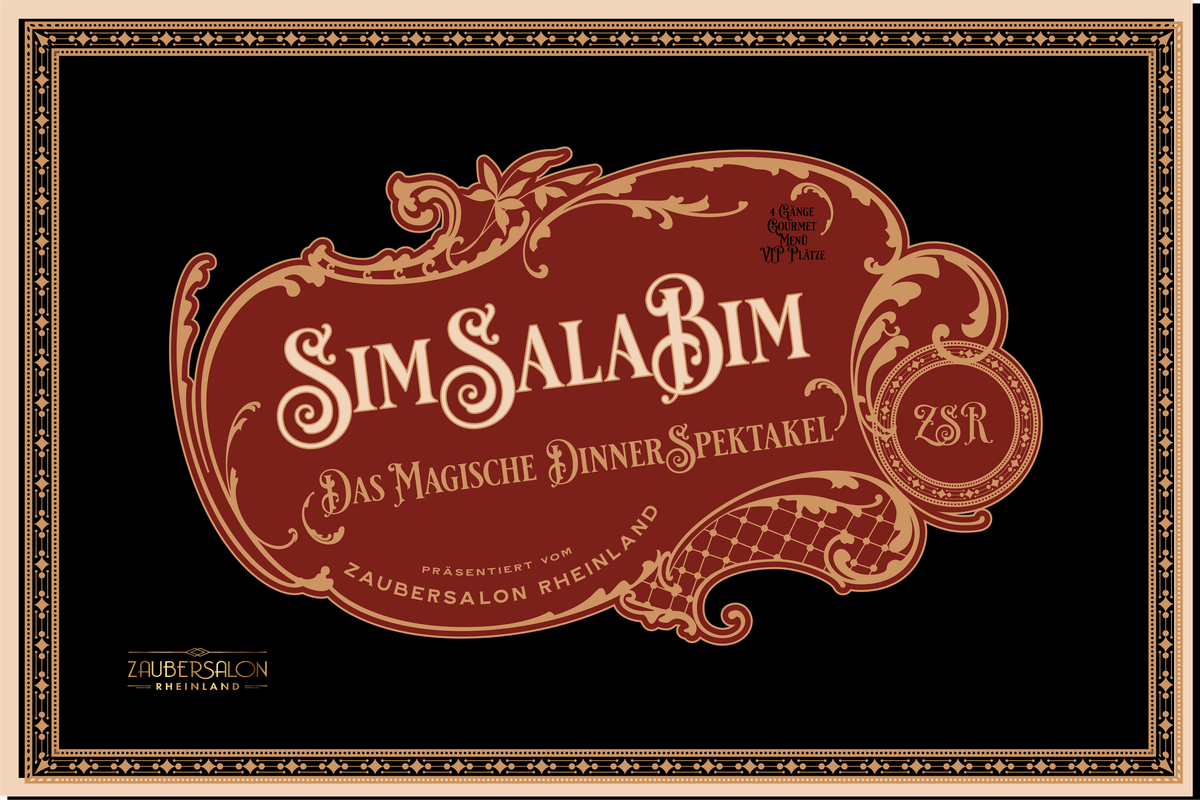 ZAUBERSALON RHEINLAND: SimSalaBim | Die Magische Dinnershow | Saison 24/25, Event-Theater ...
