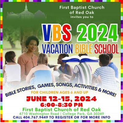 Vacation Bible School 2024, 4710 Washington Rd, Atlanta, 13 June 2024 | AllEvents.in