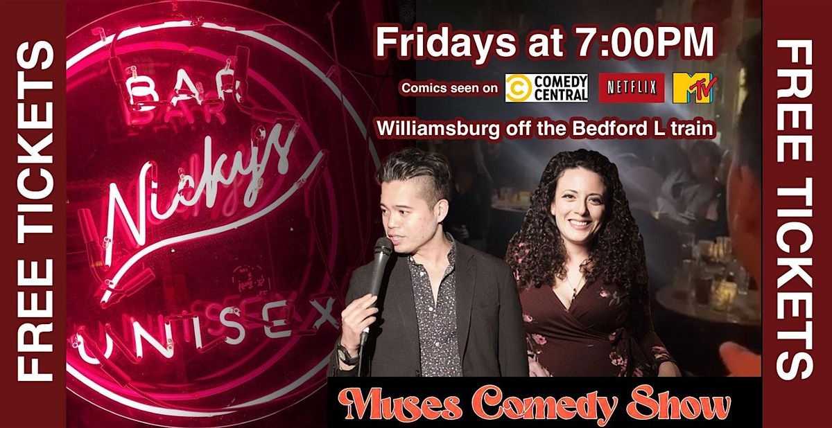 Free Comedy Show Tickets! Stand-Up Comedy Show at Nickys Unisex, Nicky ...