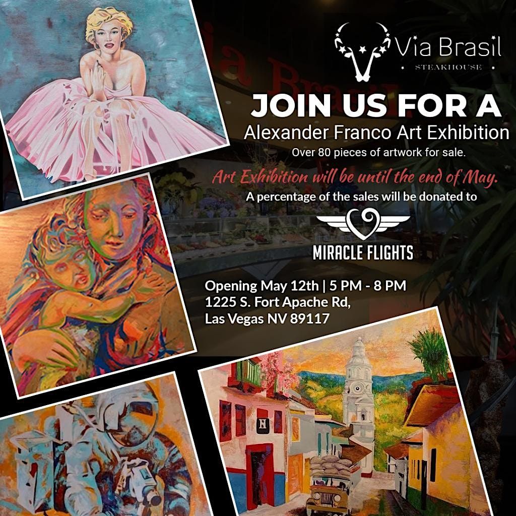 Meet & Greet with Alexander Franco art collection at Via Brasil ...