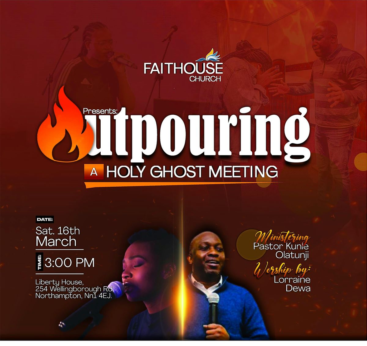 Outpouring: A Holy Ghost Meeting, Christ United Ministries ...