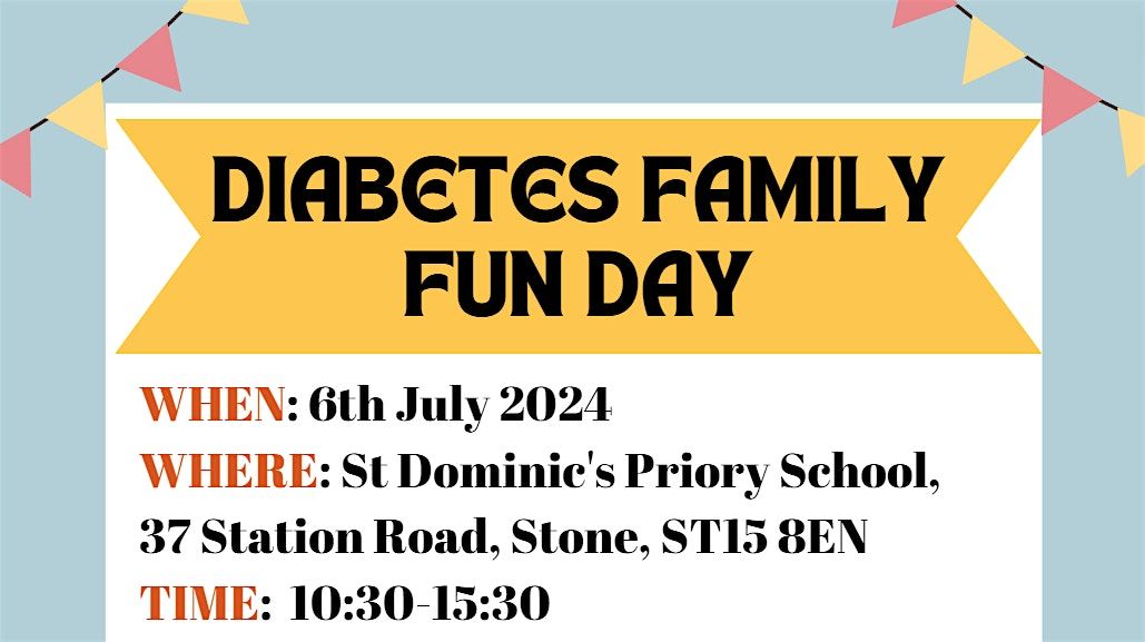 Diabetes Family Fun Day, St Dominic's Priory School, Stone, 6 July 2024 ...