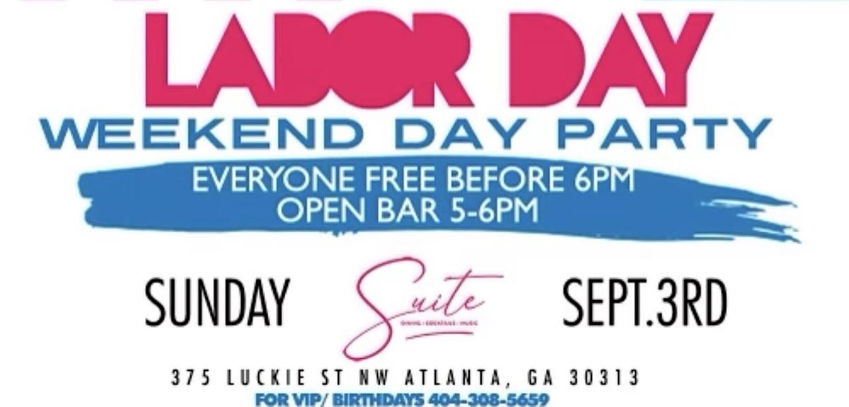 LABOR DAY SUNDAY ROOFTOP DAY PARTY @ GREENHAUS, Suite Food Lounge ...