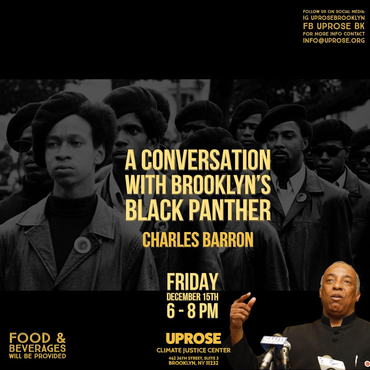 A Conversation with Brooklyns Black Panther Charles Barron, UPROSE ...