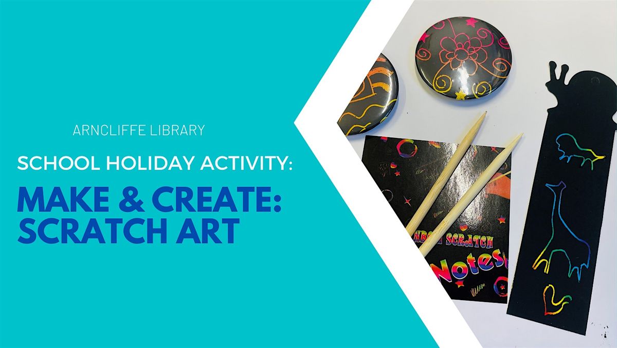 School Holidays @ Arncliffe Library – Scratch Art (7-12yo), Arncliffe ...