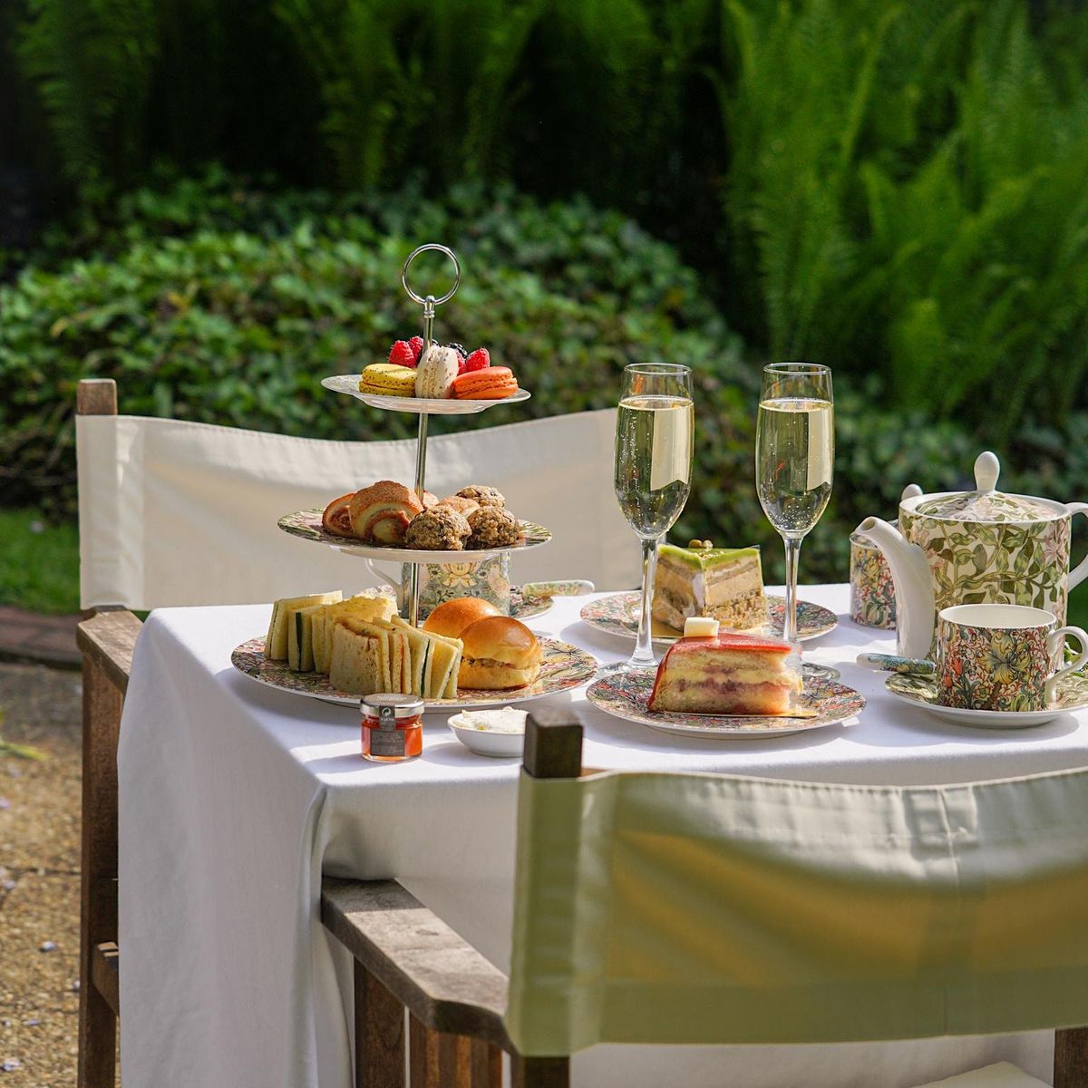 Afternoon Tea, The Baker House 1650, East Hampton, 19 November 2023 ...