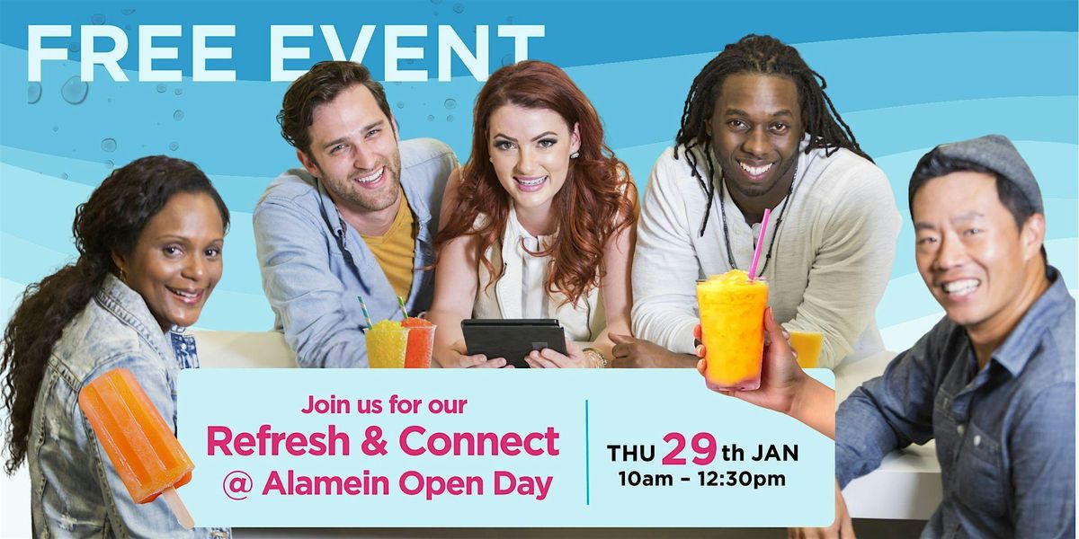 Refresh & Connect @ Alamein Open Day, Alamein Neighbourhood & Learning ...