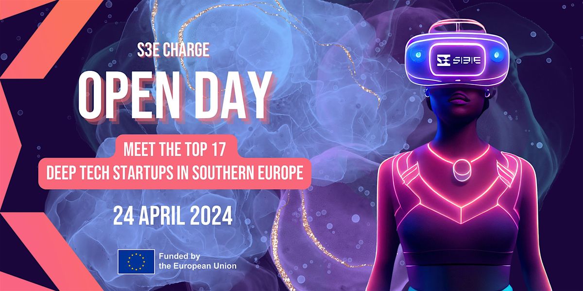 S3E Charge Open Day 2024, April 24 2024 | Online Event | AllEvents