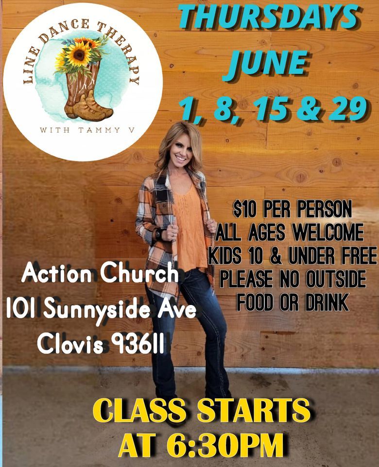 ?THURSDAY SESSION? LINE DANCE THERAPY WITH TAMMY V, Action Community ...