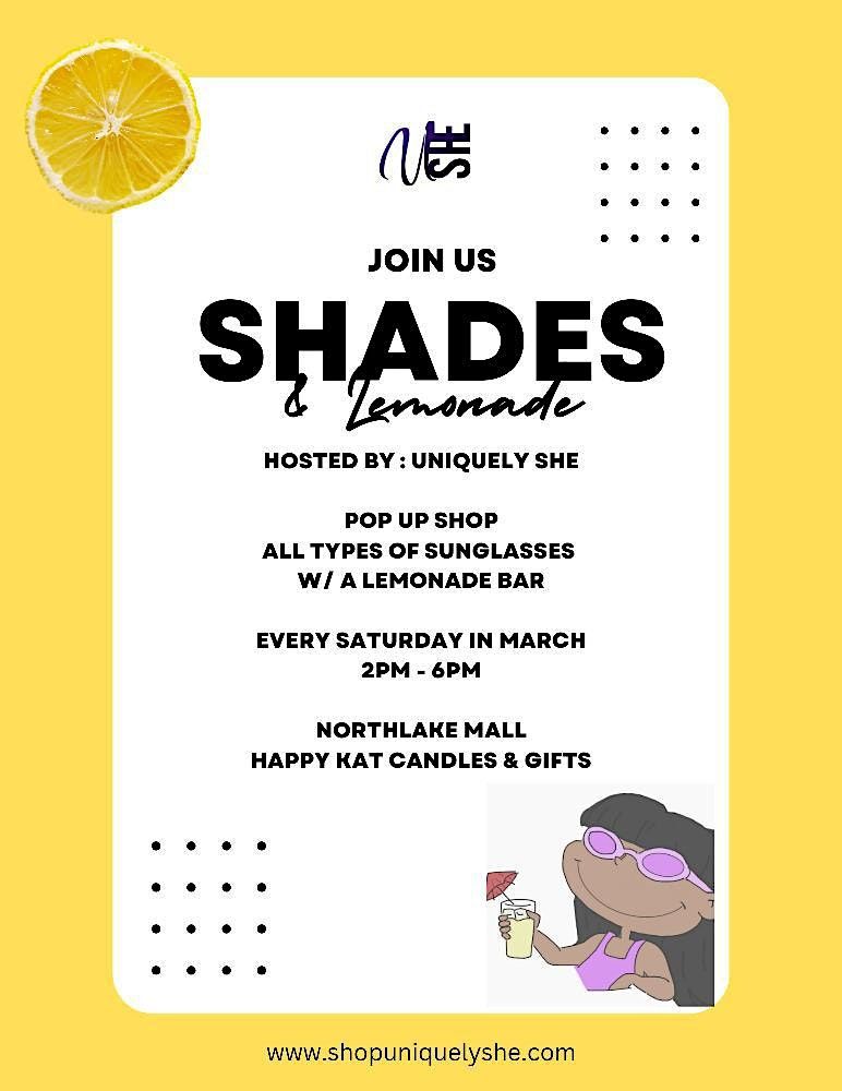 Shades & Lemonade, Happy Kat Candles & Gifts, Charlotte, 25 March 2023 ...