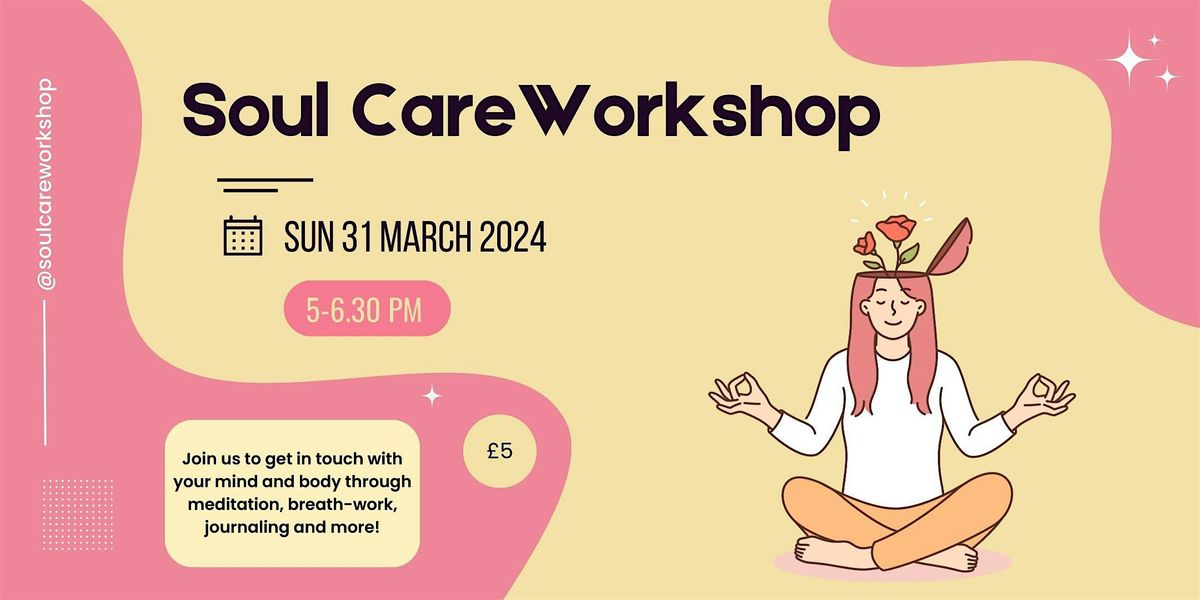 Soul Care Workshop - Connect with Others and Find Direction, The Poetry ...