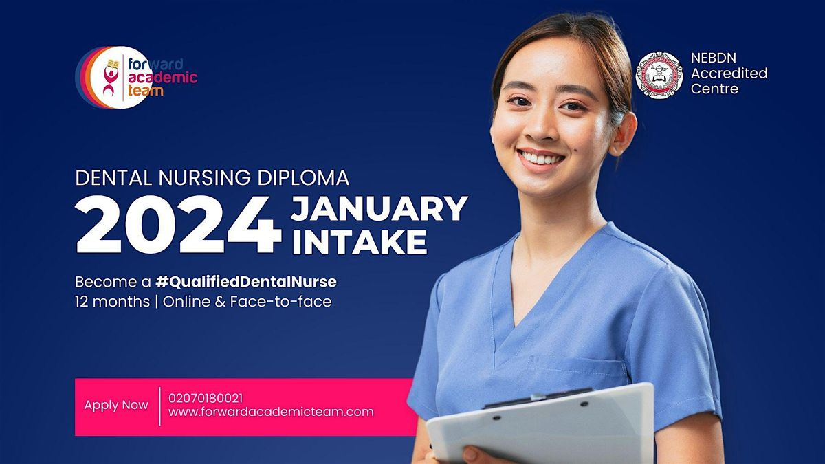 Induction Class - Dental Nursing Diploma: Jan 2024 Intake, Forward ...