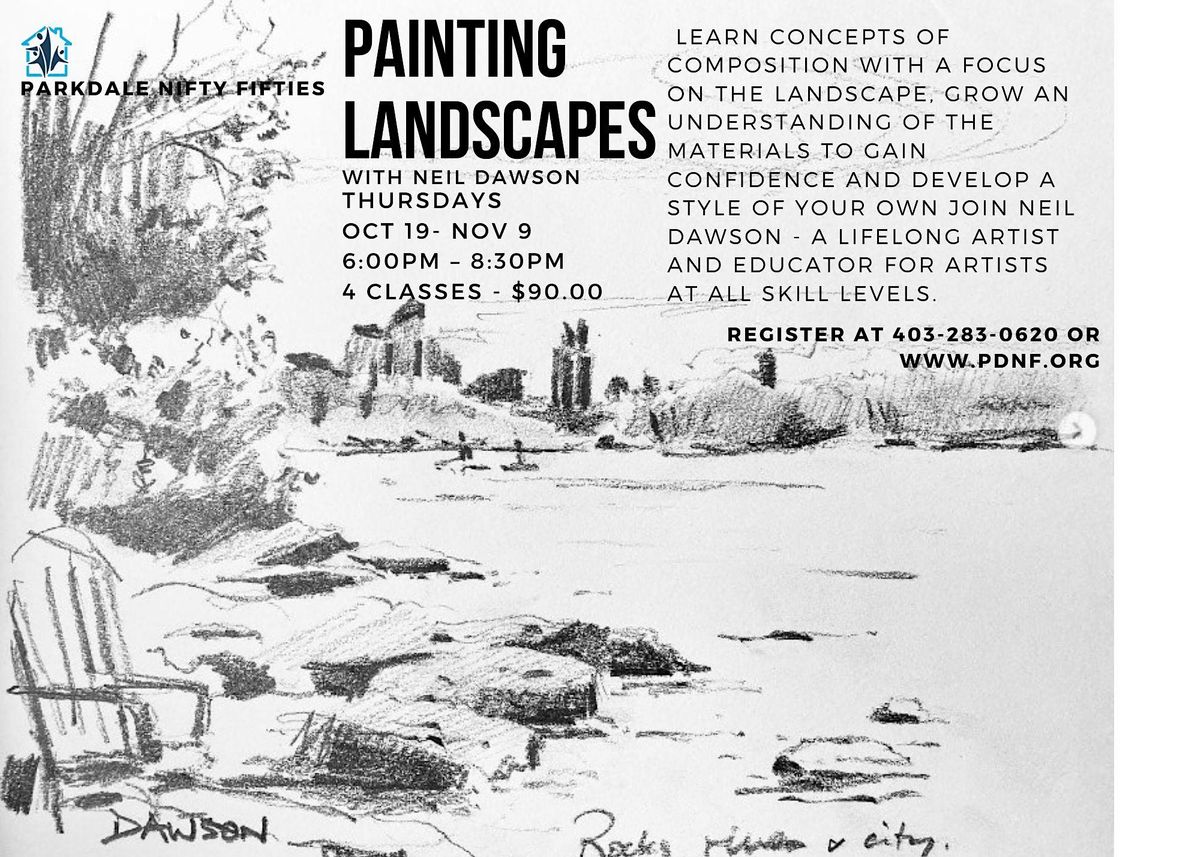 Painting Landscapes with Neil Dawson, 3512 5 Ave NW, Calgary, 2 ...