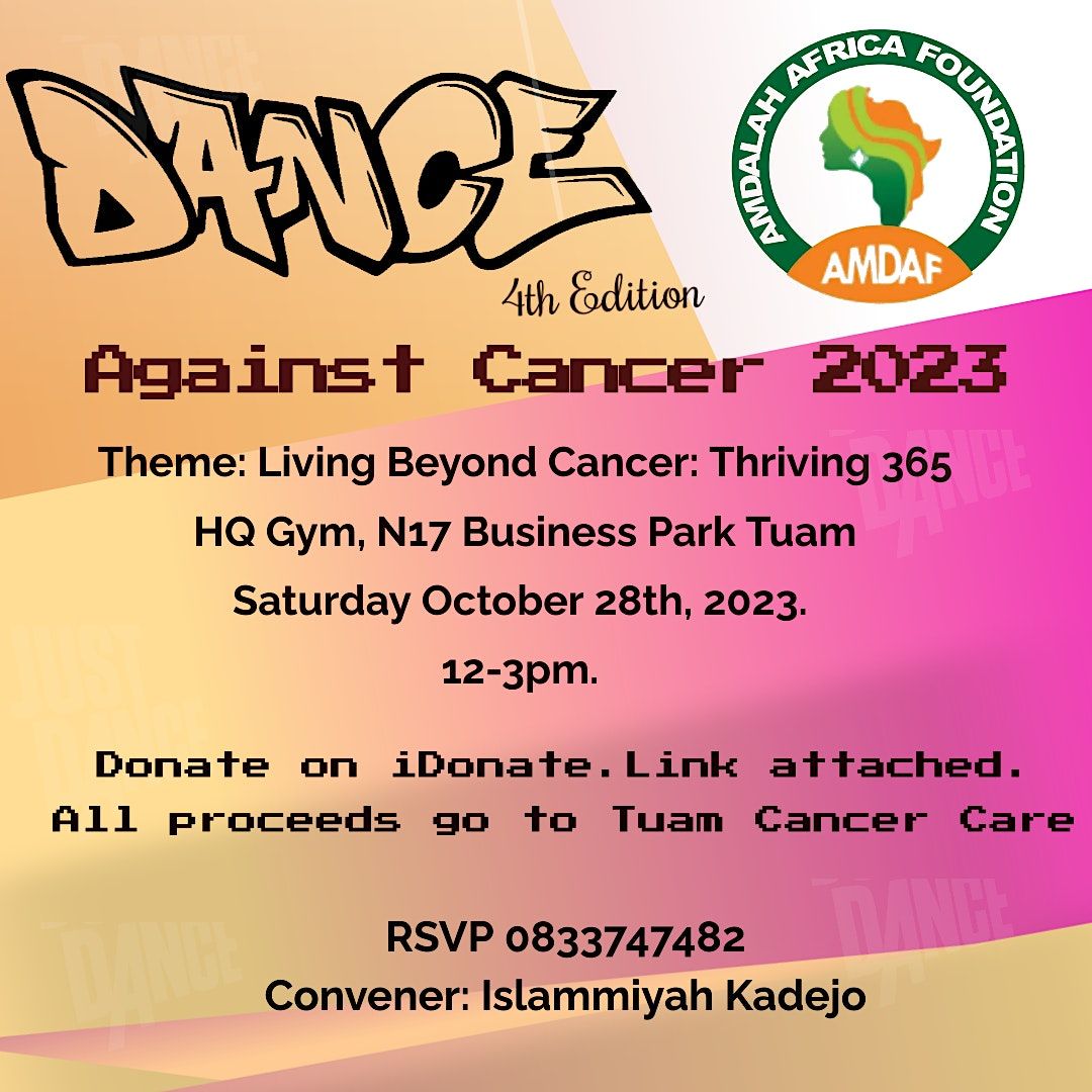 AMDAF Dance Against Cancer 2023, HQ Gym Health and Wellness, Tuam, 28 ...