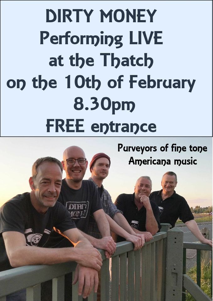 DIRTY MONEY LIVE, The Thatched House, Exeter, February 10 2024 ...