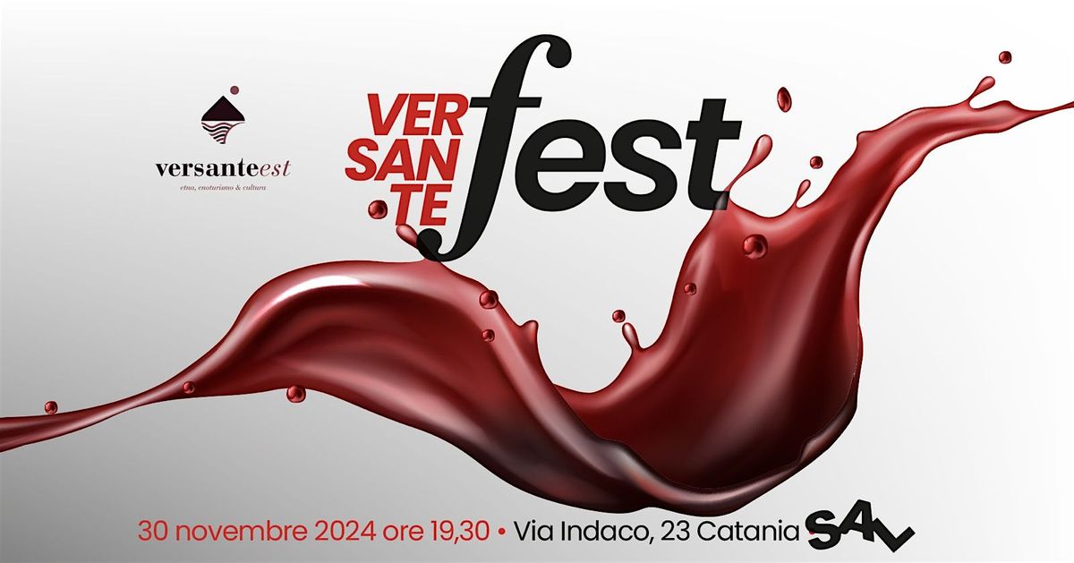 versante Fest, SAL, Catania, 30 November 2024 | AllEvents.in