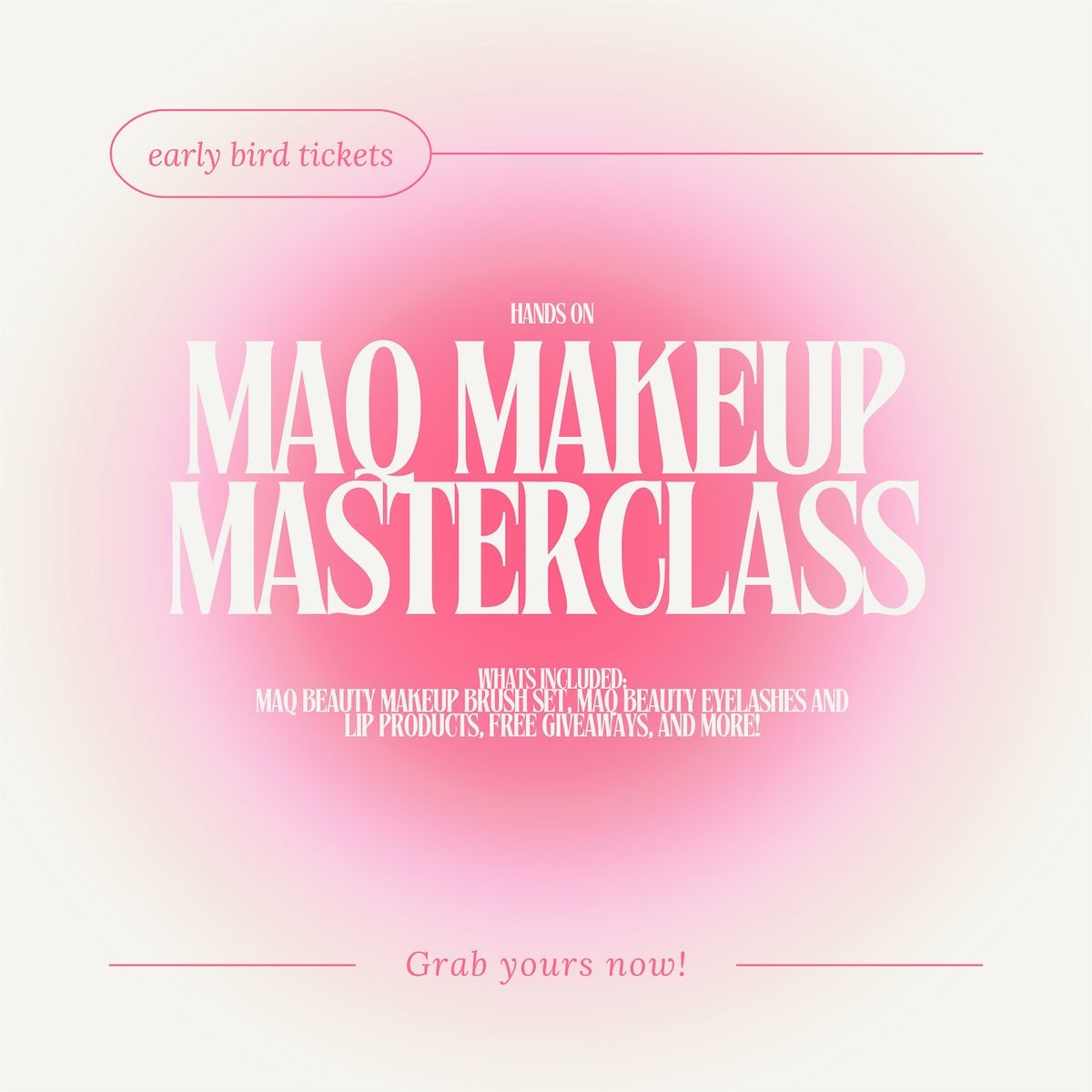MAQ Makeup Masterclass, 2231 Lowell Rd Suite G1, Springdale, 7 April 2024 | AllEvents