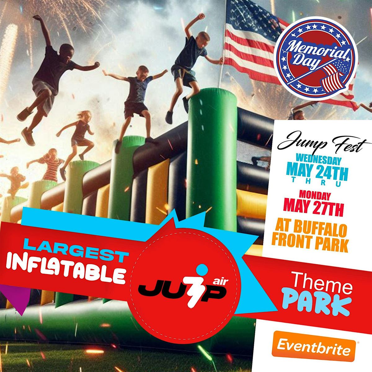 SATURDAY - Jump Fest ENCORE Memorial Day Weekend, Front Park, Buffalo ...