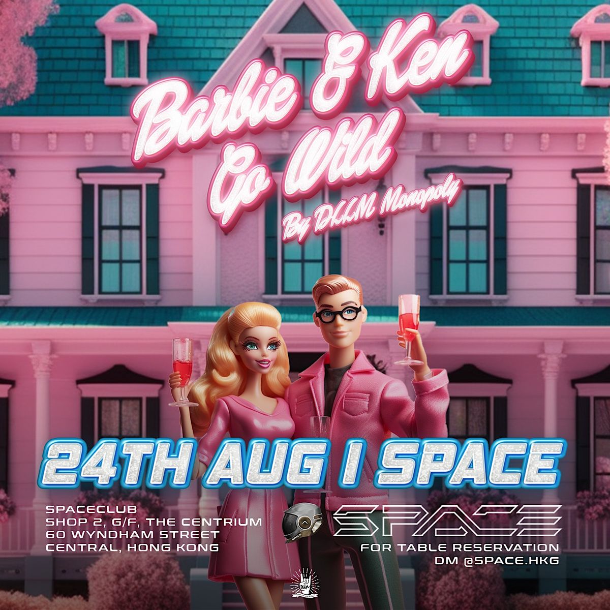 24/8 Ken&Barbie Get Wild in Sm World@Space, Space Club, Hong Kong, 24 ...