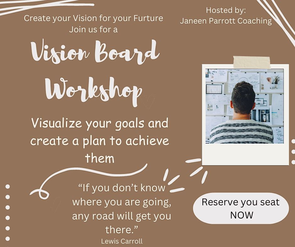 Empowering Vision Board Workshop, Compton Village Clubhouse, Compton ...