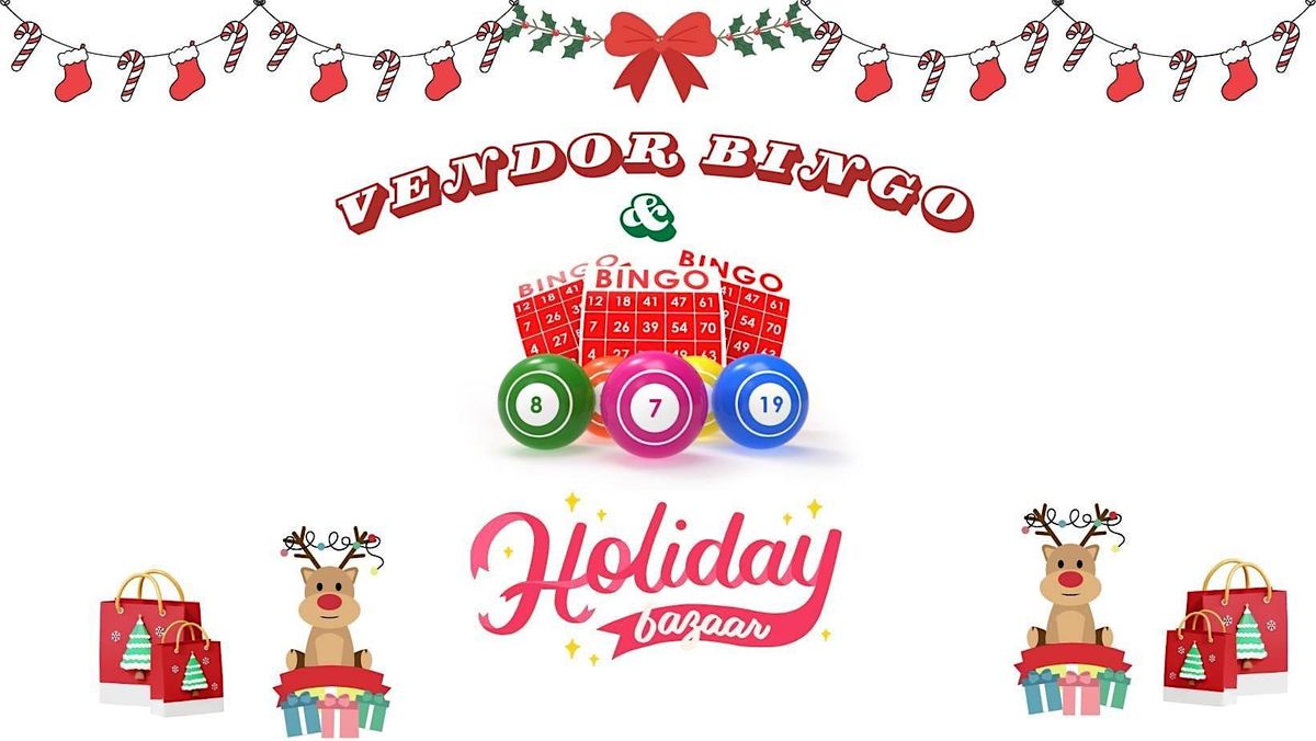 Ladies Night Vendor Bingo & Holiday Bazaar, The Frozen Flamingo Market ...