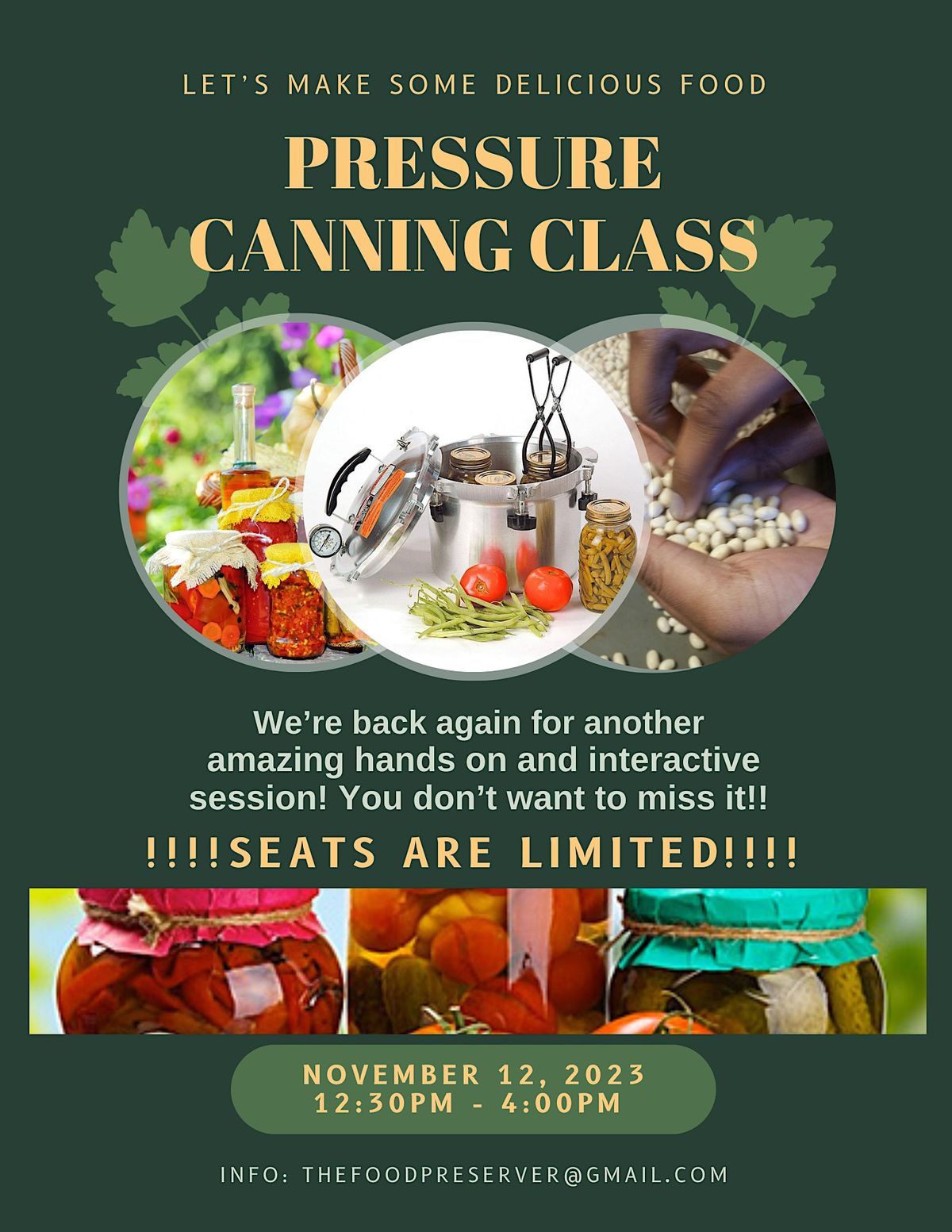 Pressure Canning Basics, 10 December 2023 | AllEvents.in