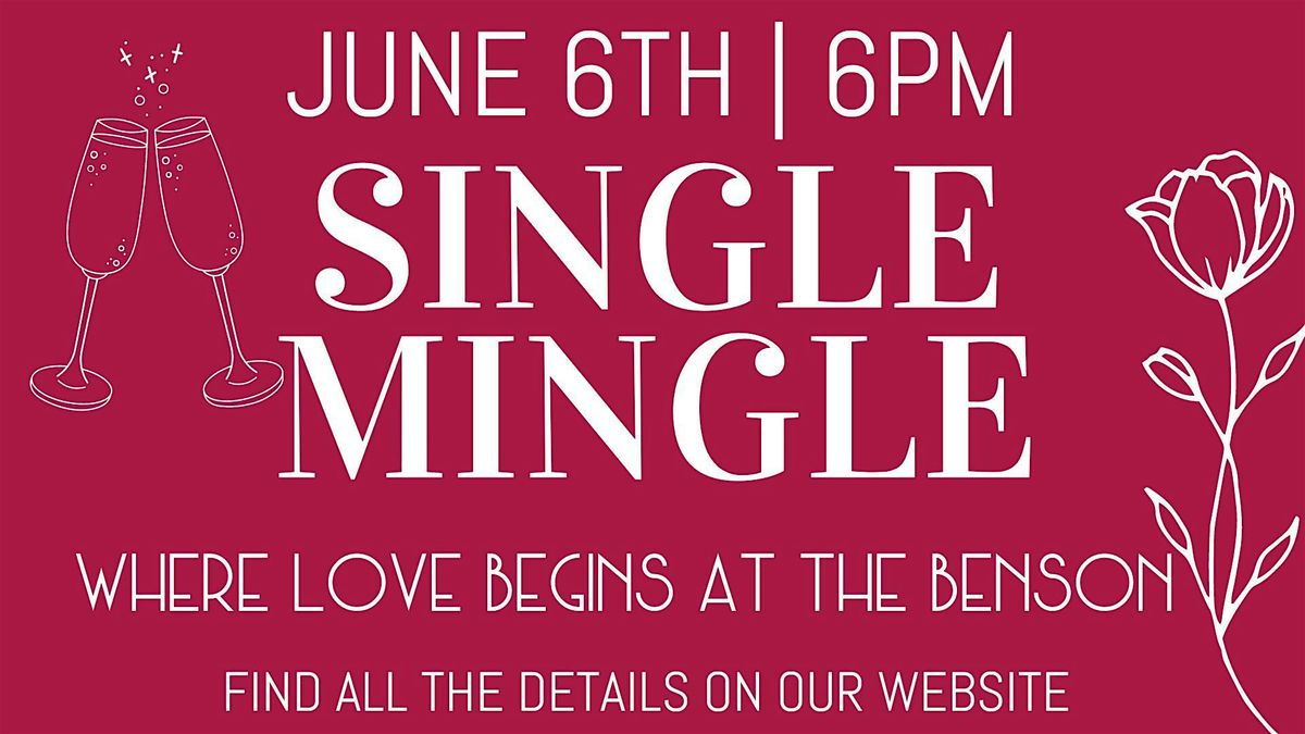 Single Mingle @ The Benson Hotel, The Benson Hotel, Cairns City, 6 June ...