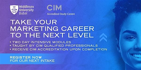 CIM Qualifications at Middlesex University Dubai, Middlesex University ...