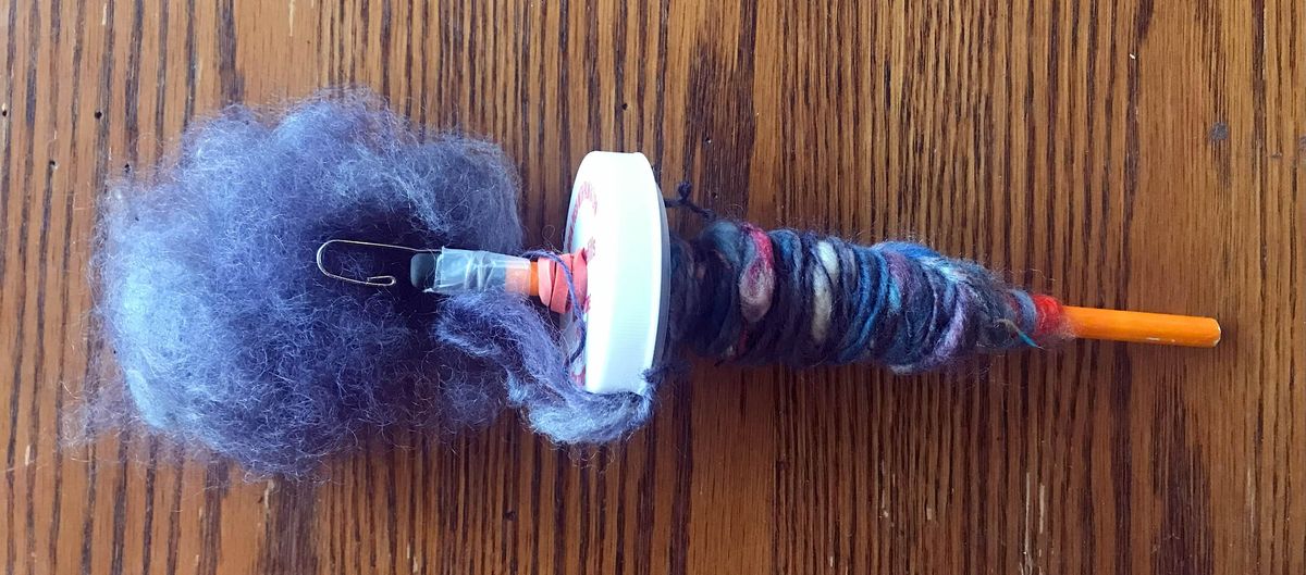 FREE DIY Drop spindle and learn to spin workshop, East Lions Community ...