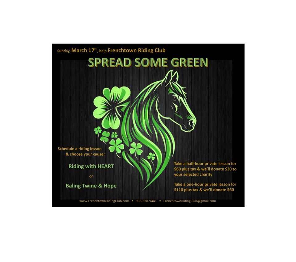 Spread Some Green this St. Patricks Day!, 39 Warsaw Road, Frenchtown ...