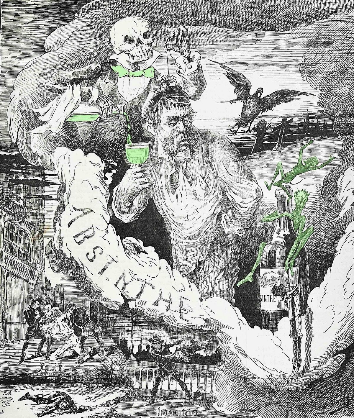 The Green Devil: Origins & Rituals of Absinthe in London - LIVE, The ...