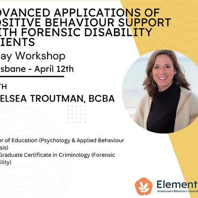 Advanced Applications of Positive Behaviour Support with Forensic ...