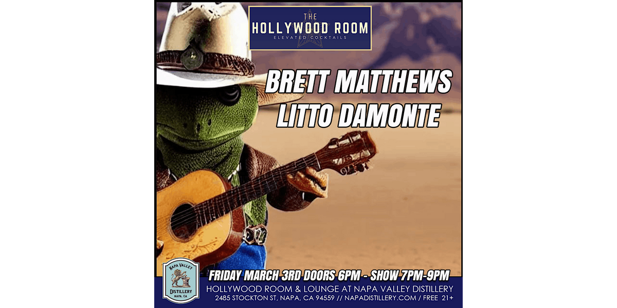 Brett Matthews & Litto Damonte - Singer-Songwriter/Americana at ...