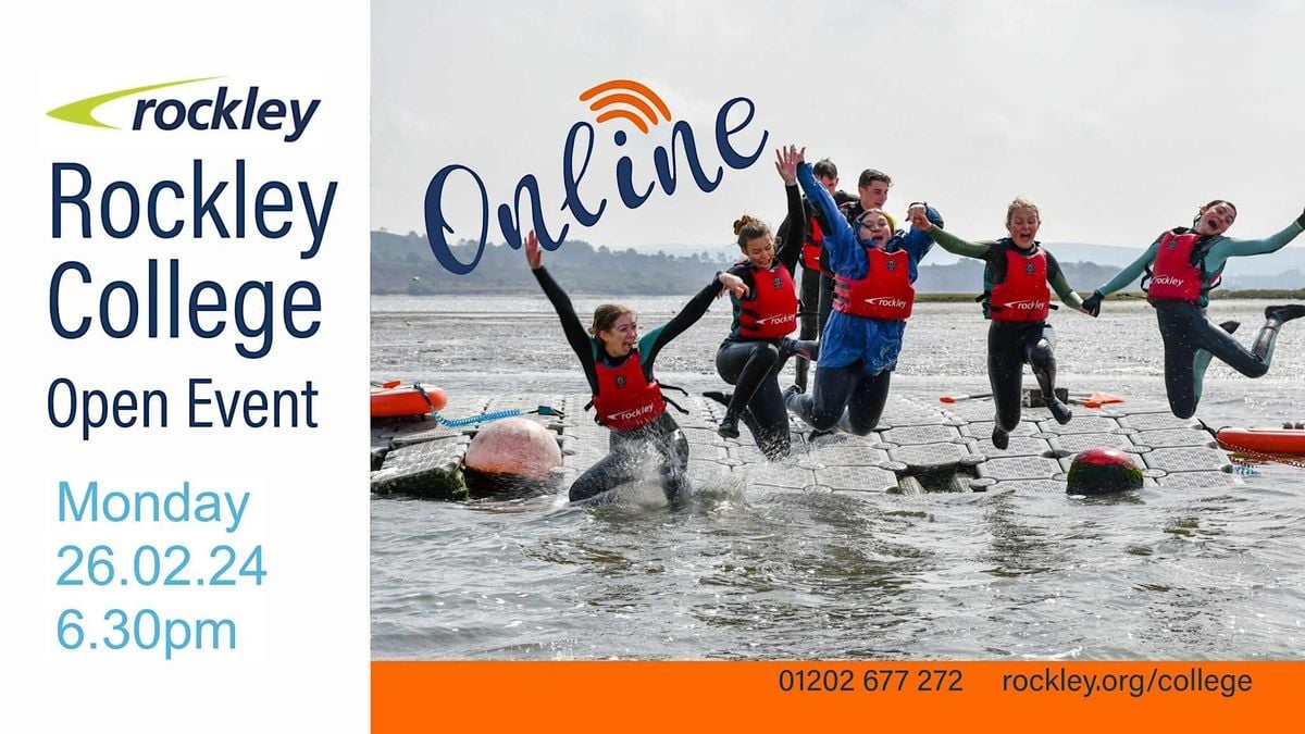 Rockley College Virtual Open Event - February 2024, February 26 2024 ...