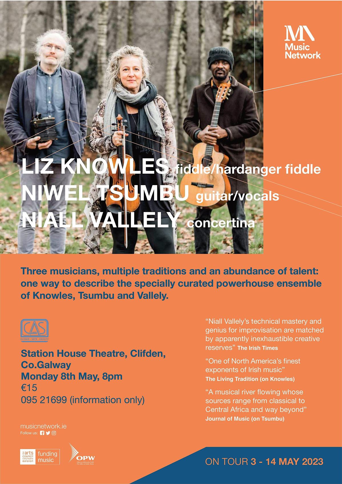 MUSIC AT THE MALT HOUSE 2023 - LIZ KNOWLES, NIWEL TSUMBU , NIALL ...